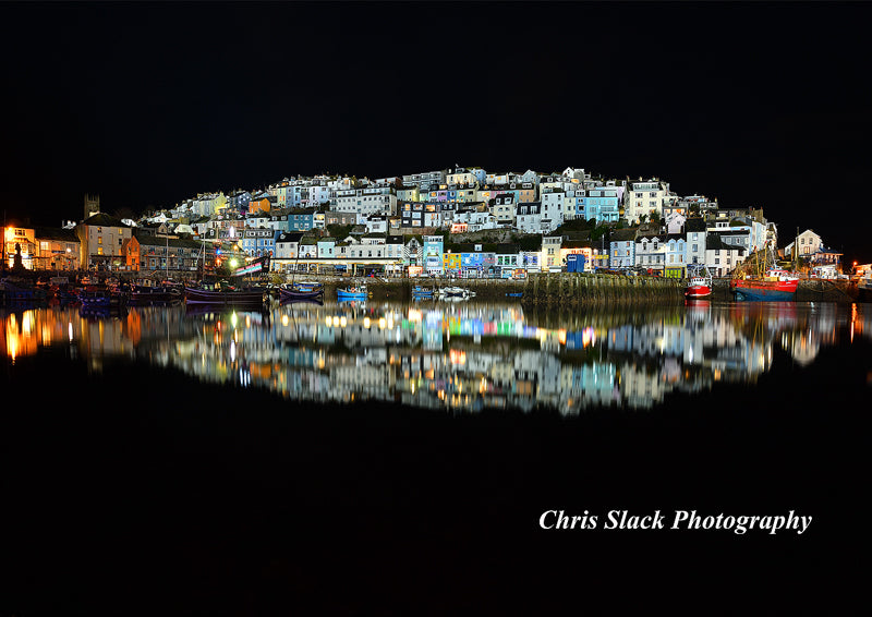 Brixham Moon Sunrise Sunset Brixham Harbour Photography – Chris Slack ...