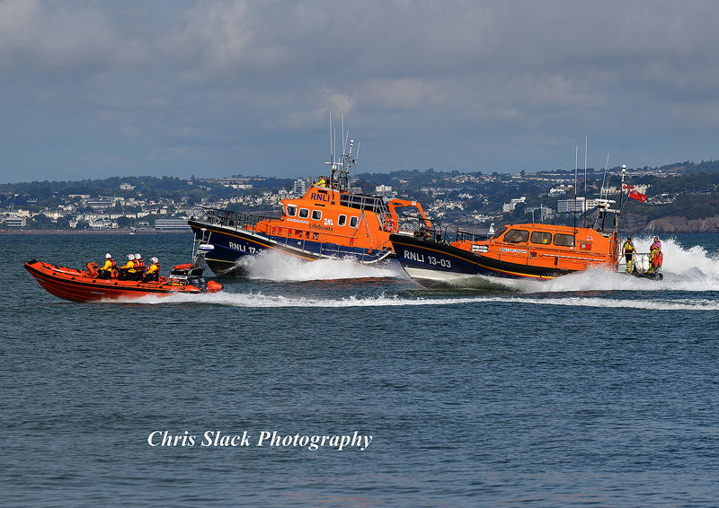 RNLI Lifeboats in action – Chris Slack Photography
